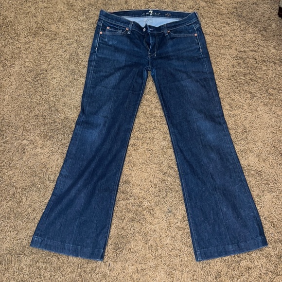 7 For All Mankind | Jeans | 7fam Dojo 3x3 Iconic Flare Jean 31x30 ...